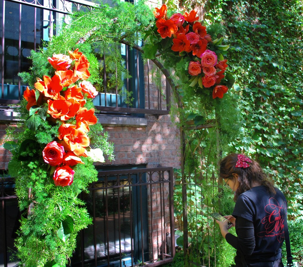 hazel and arch - Cornelia McNamara Flowers