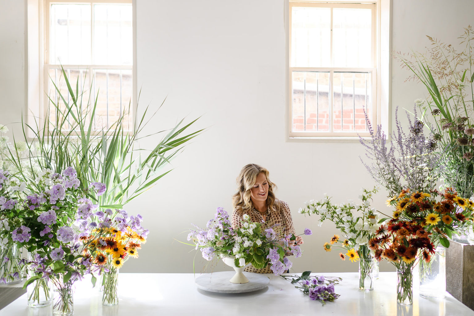 Chicago flower farm in June - Cornelia McNamara Flowers