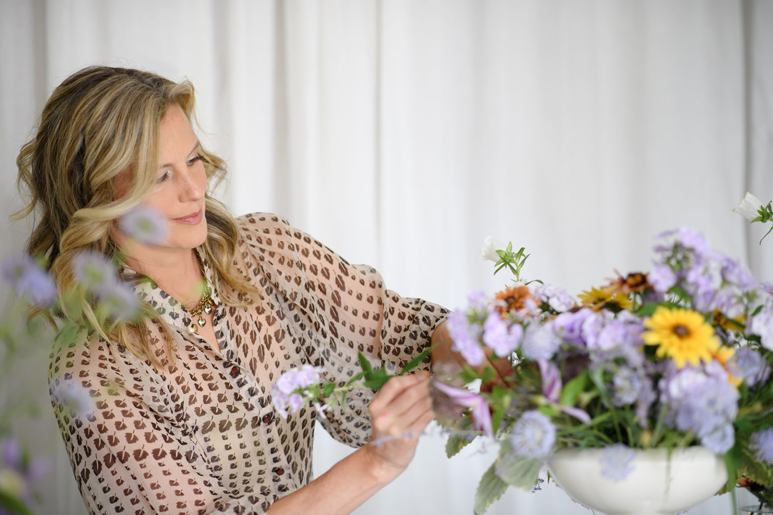 Chicago flower farm in June - Cornelia McNamara Flowers